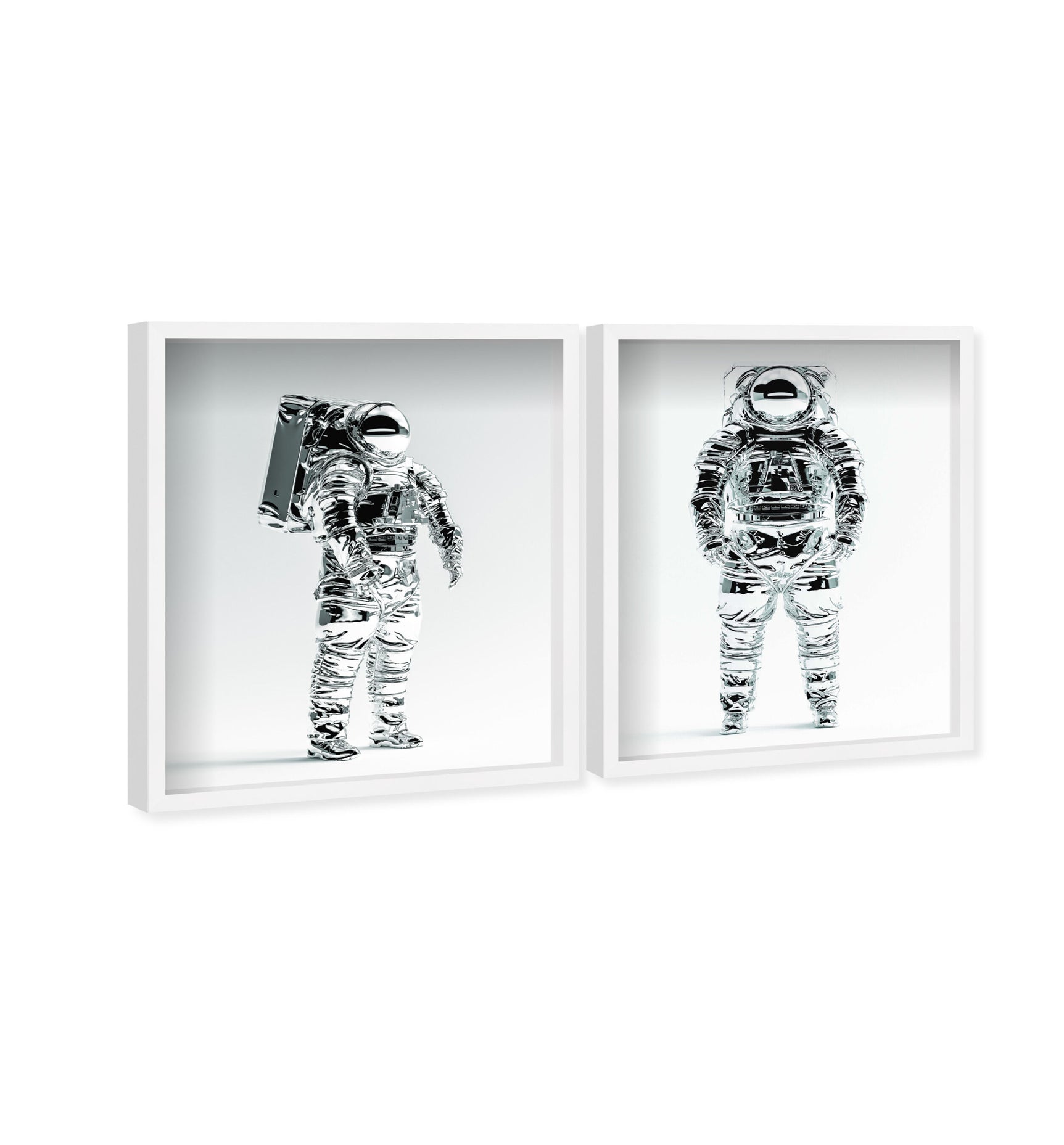 ASTROMAN SET | Wall Art by The Oliver Gal