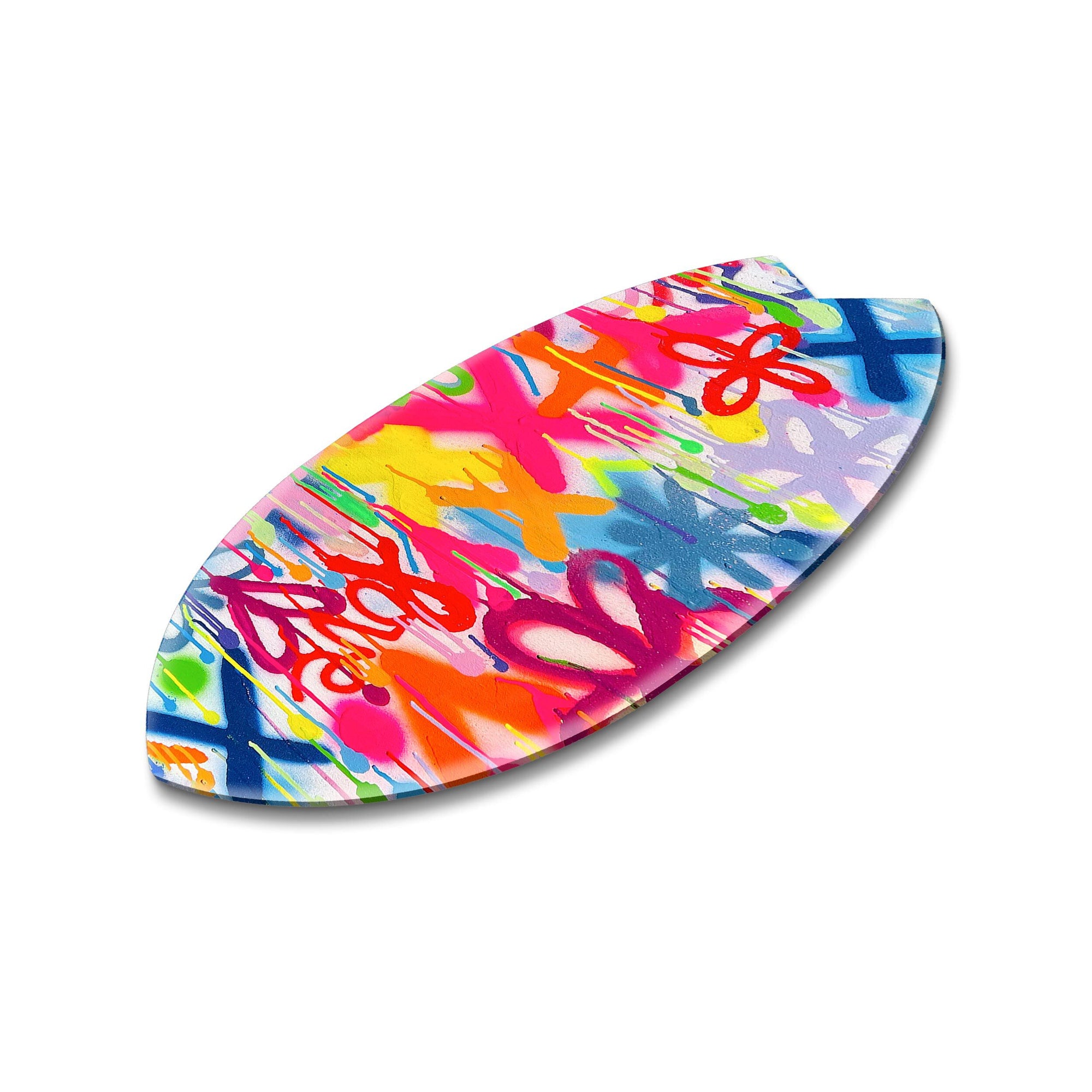 Corey Paige - Graffiti Street Style Skimboard | Nautical and Coastal ...