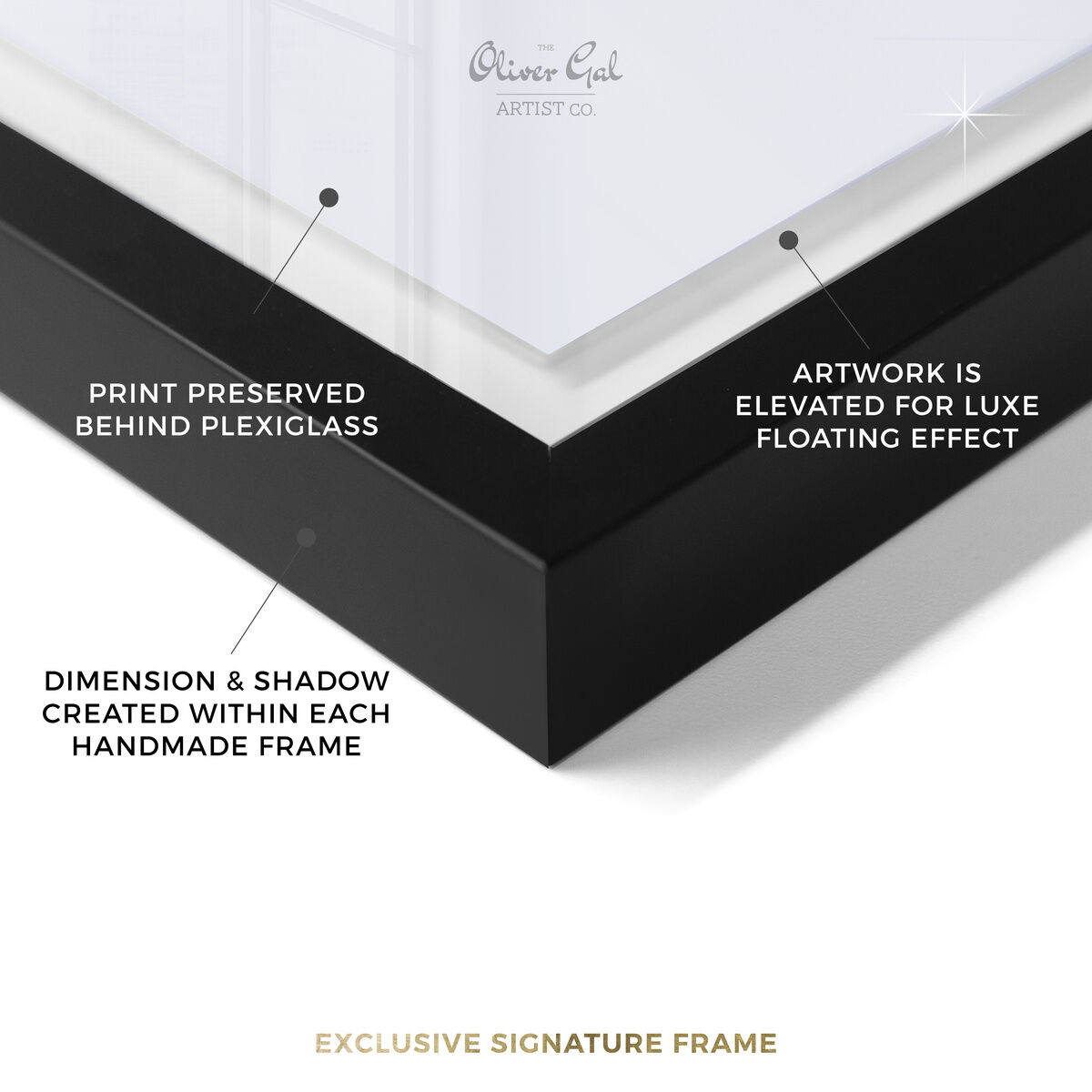 Brilliant and Dramatic | Wall Art by The Oliver Gal